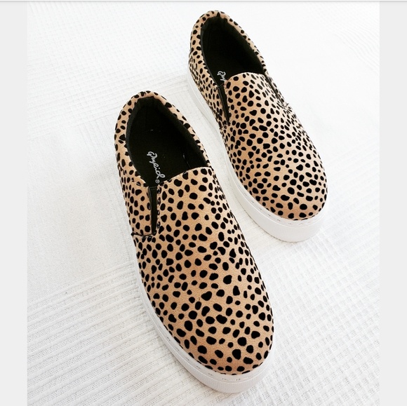 Shoes | The Zorah Platform Leopard Print Sneaker | Poshmark